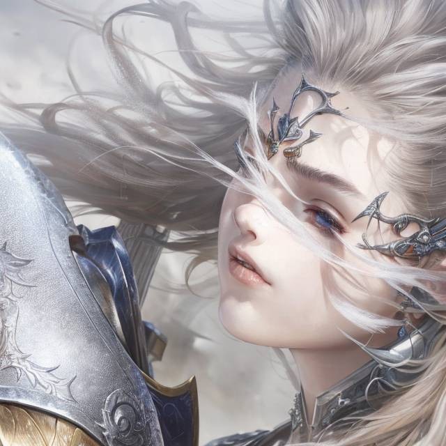 風に舞う白銀の戦士 - HIRO creative studio