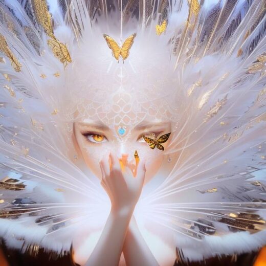 Queen of Light and Wings - HIRO creative studio